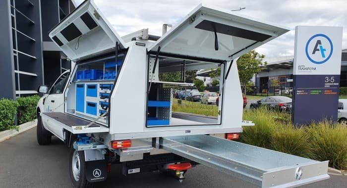 Electrix Vehicle Fit Out project - Auto Transform
