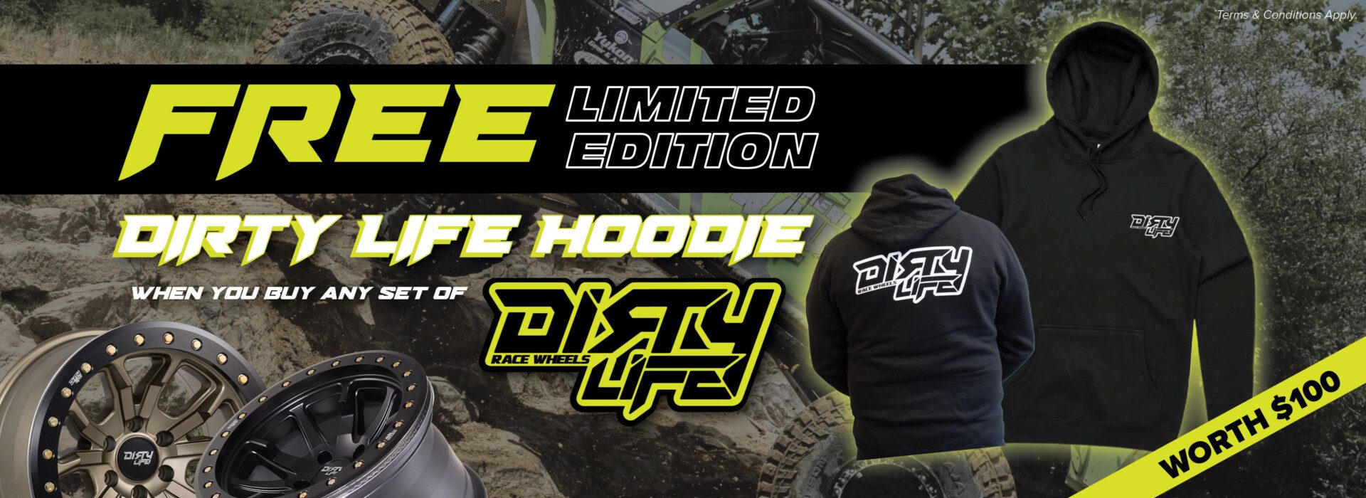 Dirty Life Hoodie Promo - Cranefield Automotive