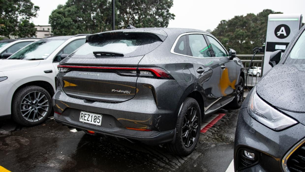 Chinese electric car with oddball name spotted testing in Auckland ...