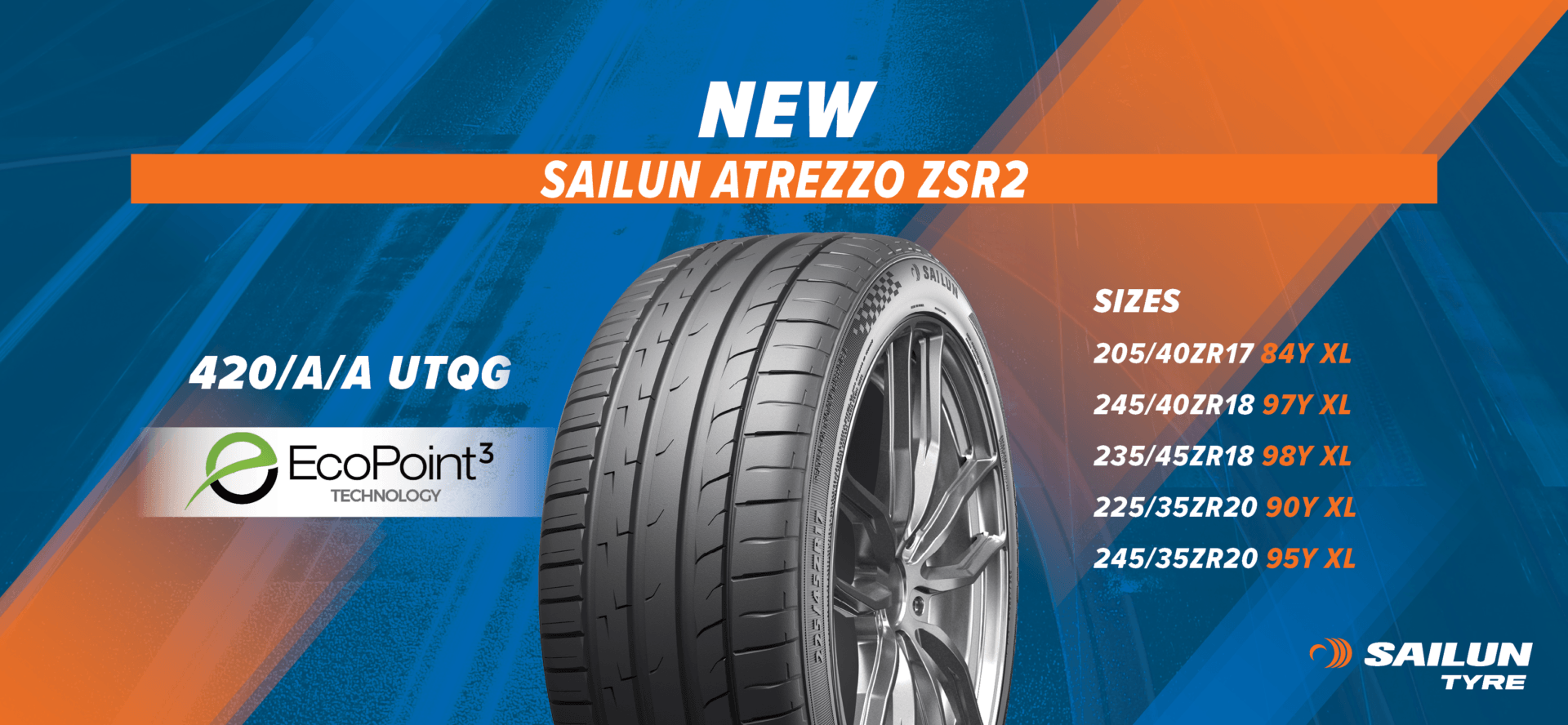 NEW TYRE: Sailun Atrezzo ZSR2 (ASY) - Sailun Tyres NZ