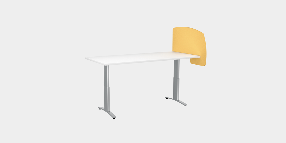 Boyd Desk Divider Curve | Europlan