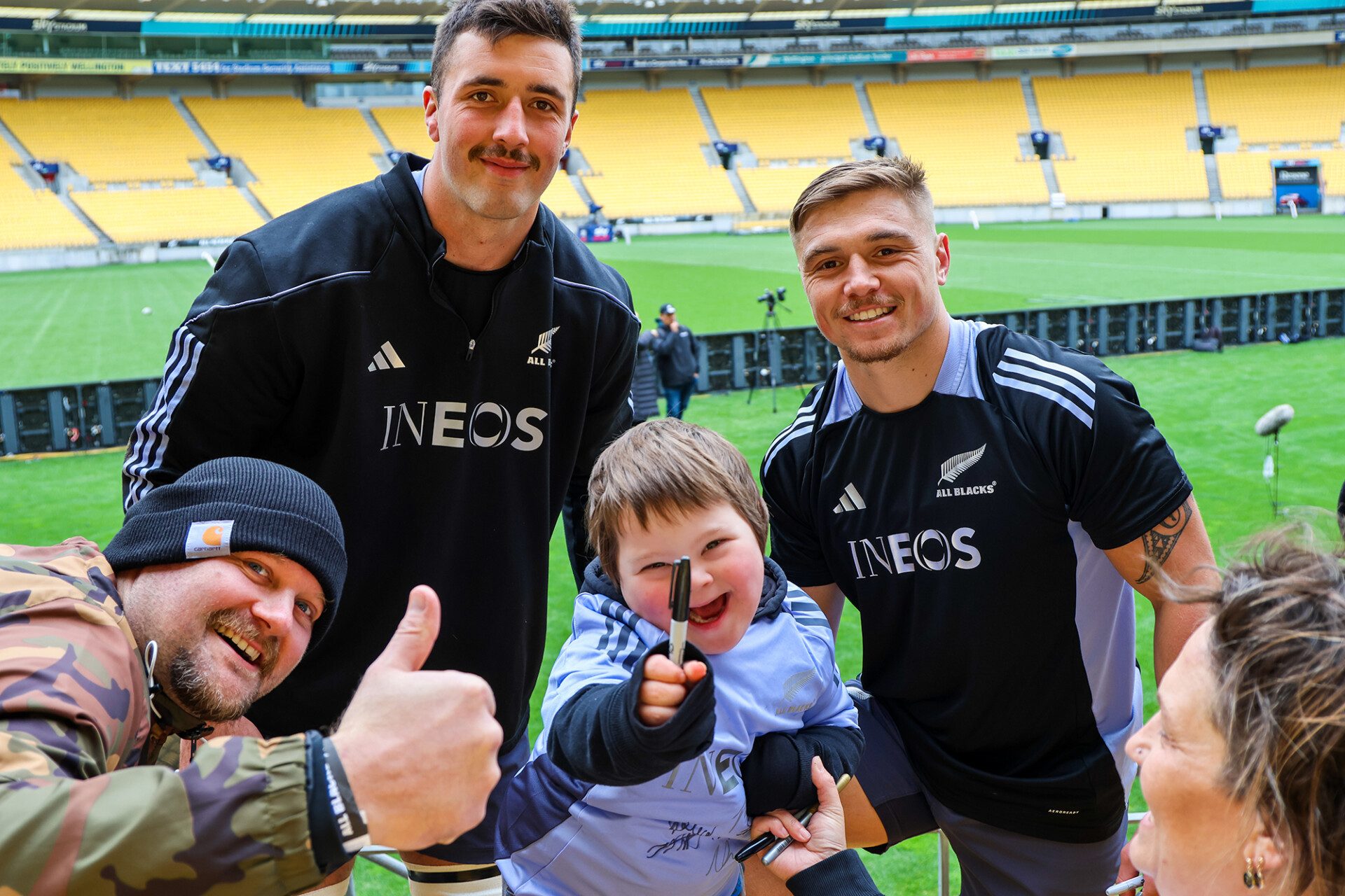 All Blacks Captain's Run - Parent to Parent
